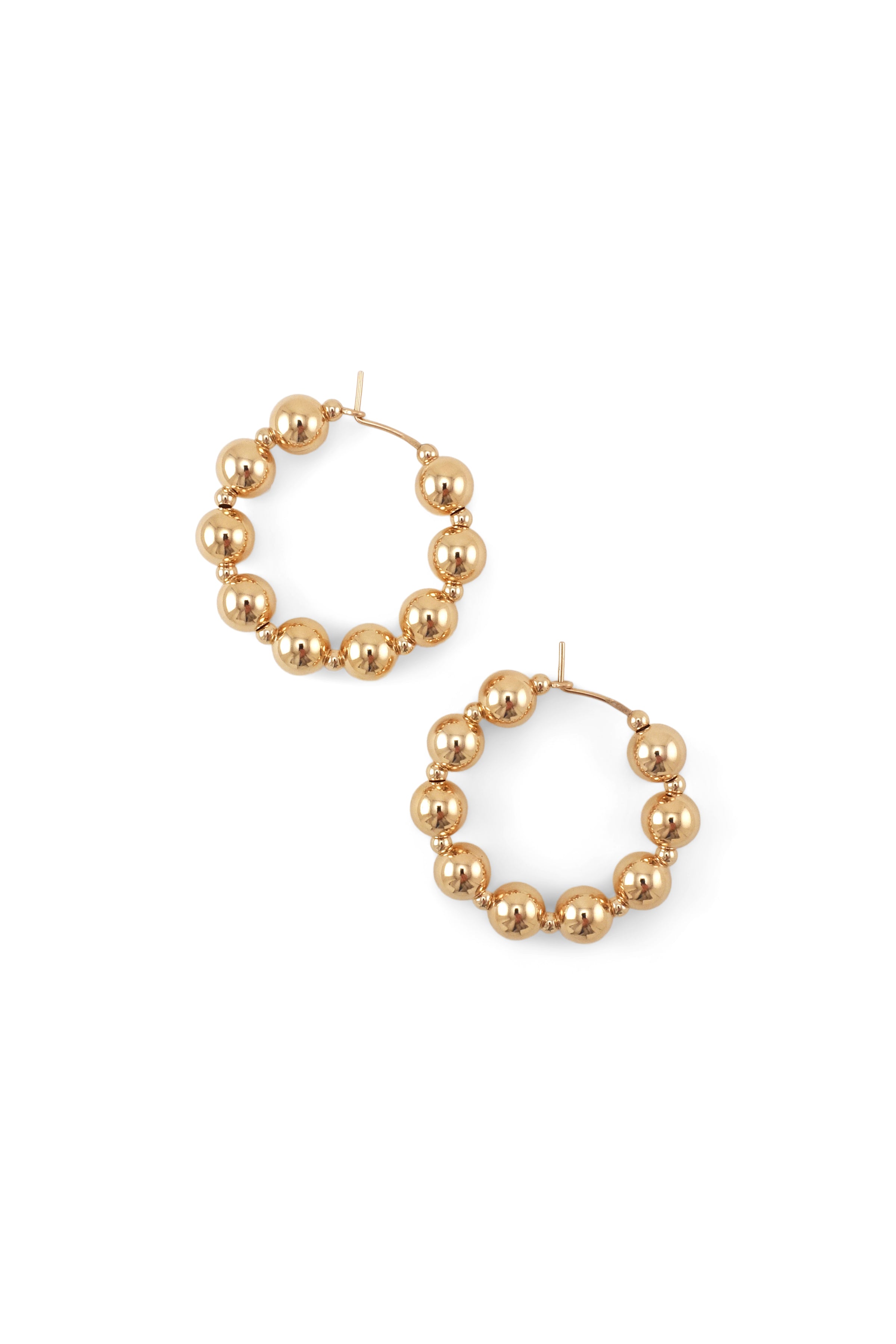 Jiu Jiu Hoop Earrings by Abacus Row Hnadmade Jewelry – Abacus Row ...