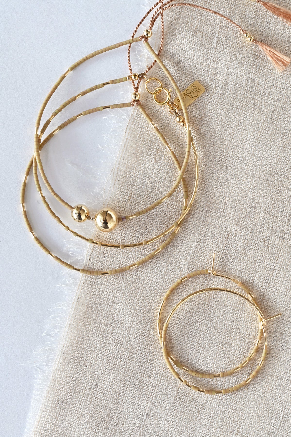 Pan Hoops in Meadow by Abacus Row Handmade Jewelry – Abacus Row ...